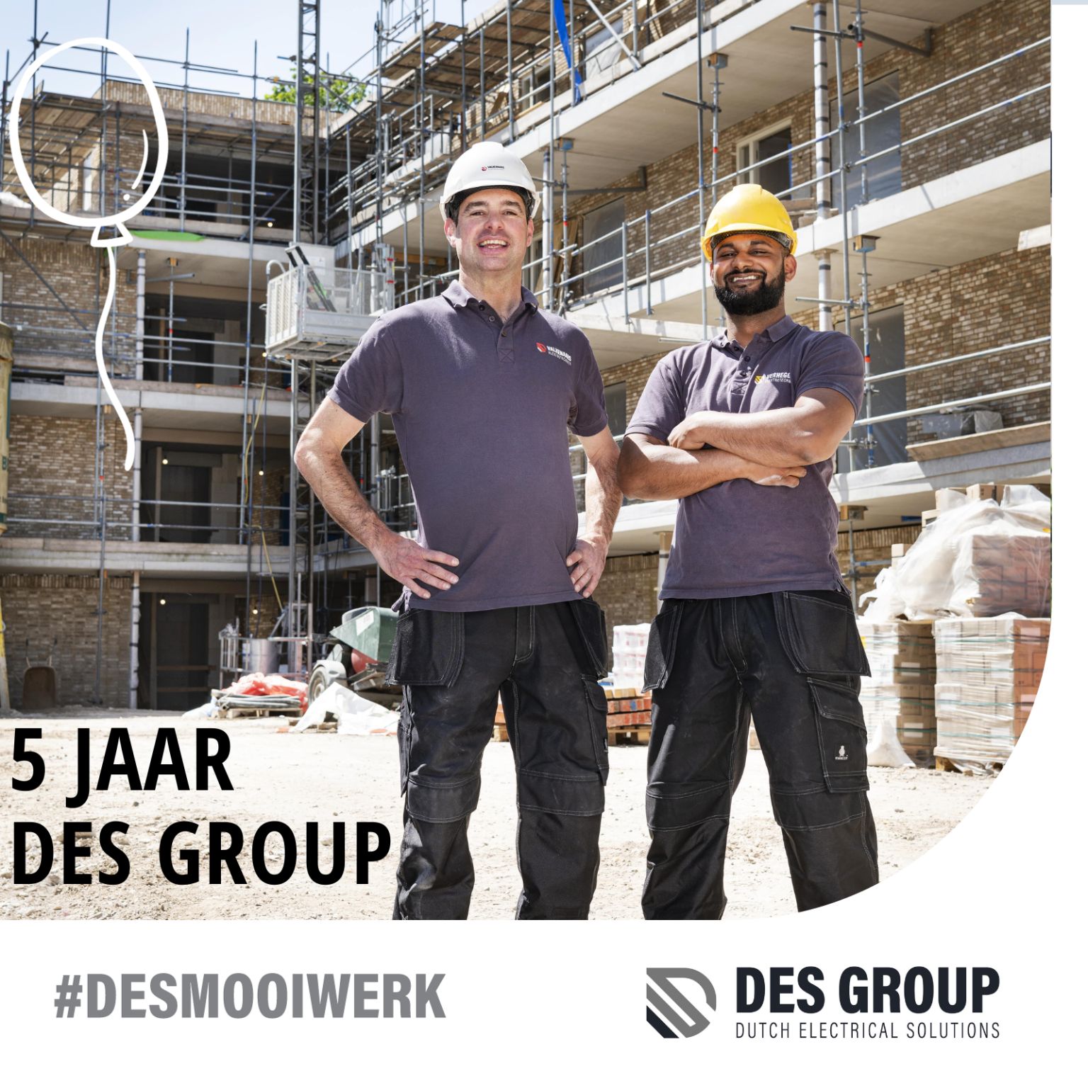 5 jaar DES Group!⚡⚡ - Des